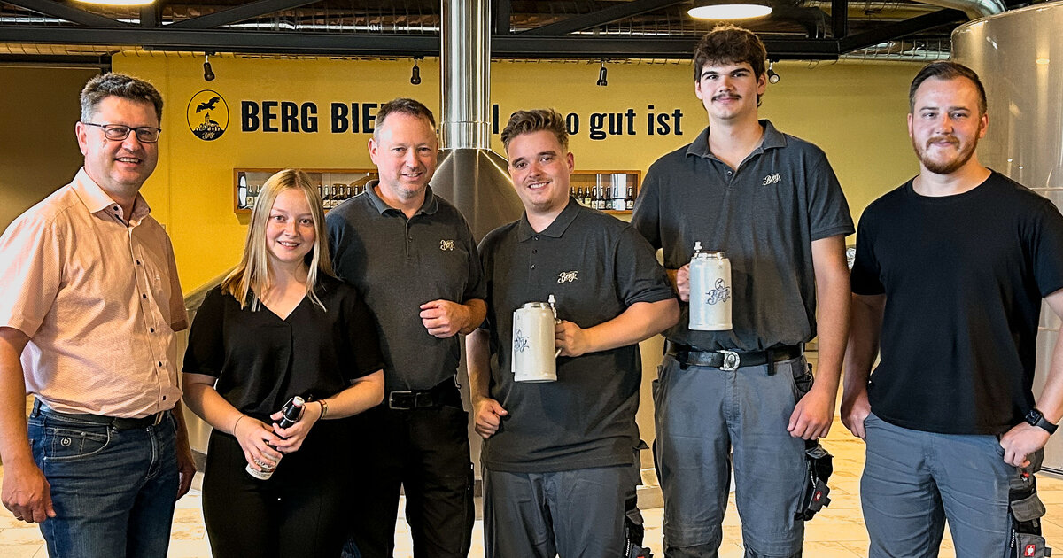 Erfolgreiche Ausbildung | Berg Brauerei
